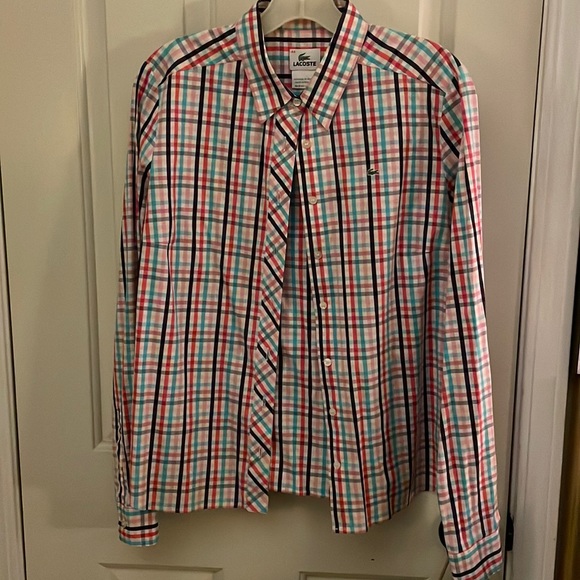 Lacoste | Tops | Preppy Lacoste Blouse | Poshmark